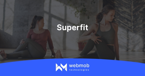 Custom Web App for Health, Fitness & Diet Plans | SuperFit