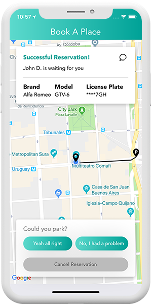 Book and offer car parking with real-time parking spot finder app