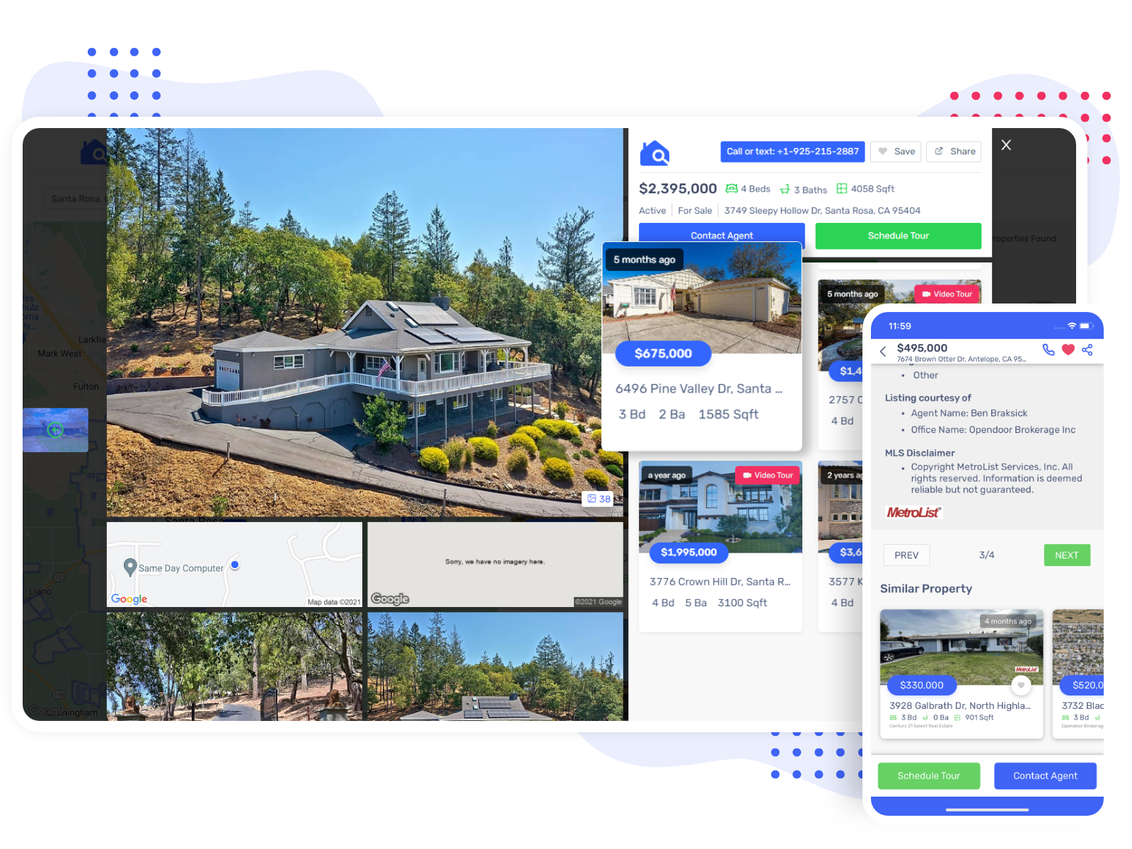 Real estate marketplace application | App like zillow