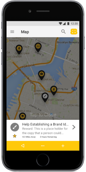 Online barter system to earn bounties and rewards.