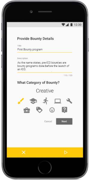 Online barter system to earn bounties and rewards.