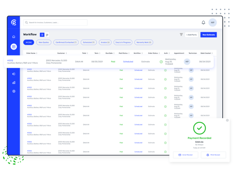 Auto repair shop management software | Peterson Automative