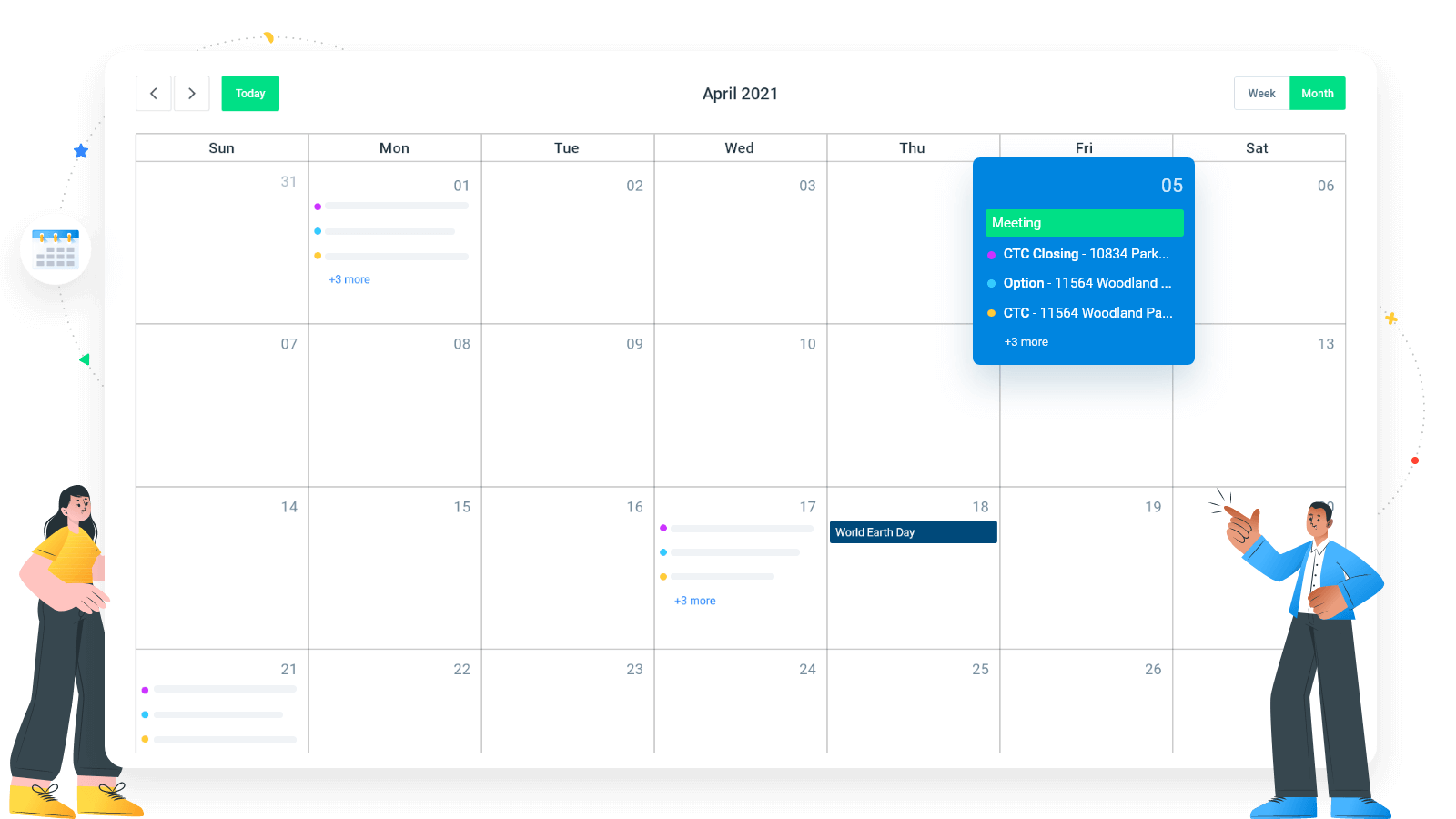 Automated real estate transaction management software