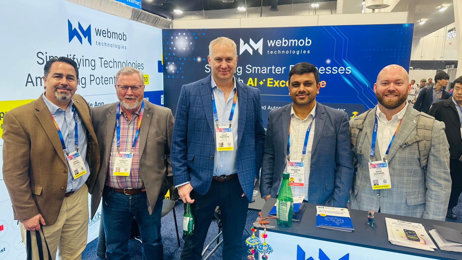 WebMob Technologies at CES 2025: Innovation, AI, and Impact