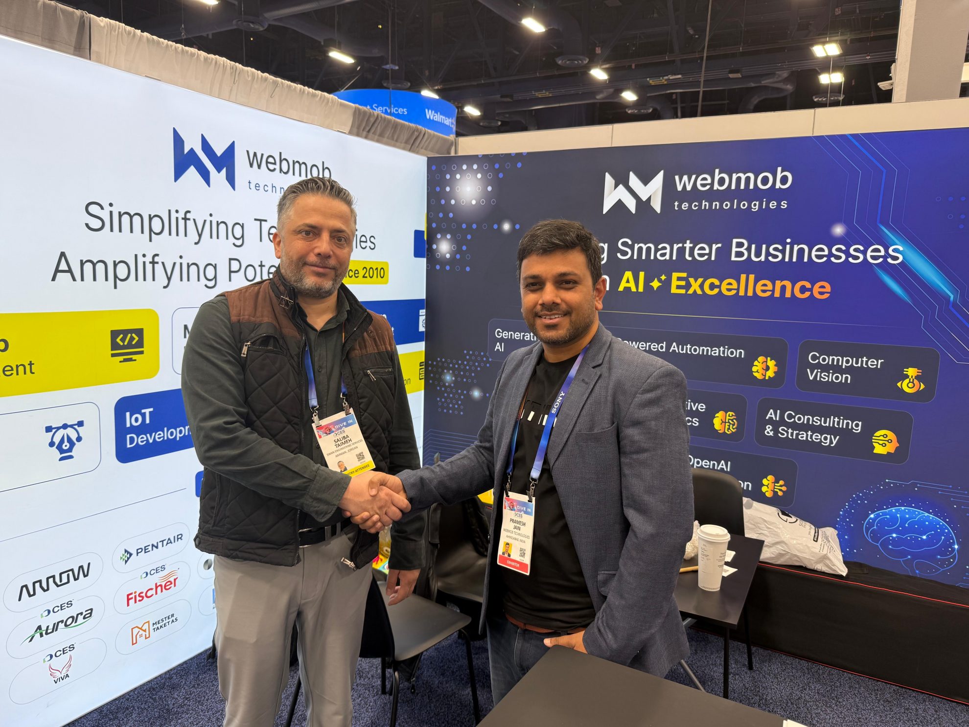 WebMob Technologies at CES 2025: Innovation, AI, and Impact